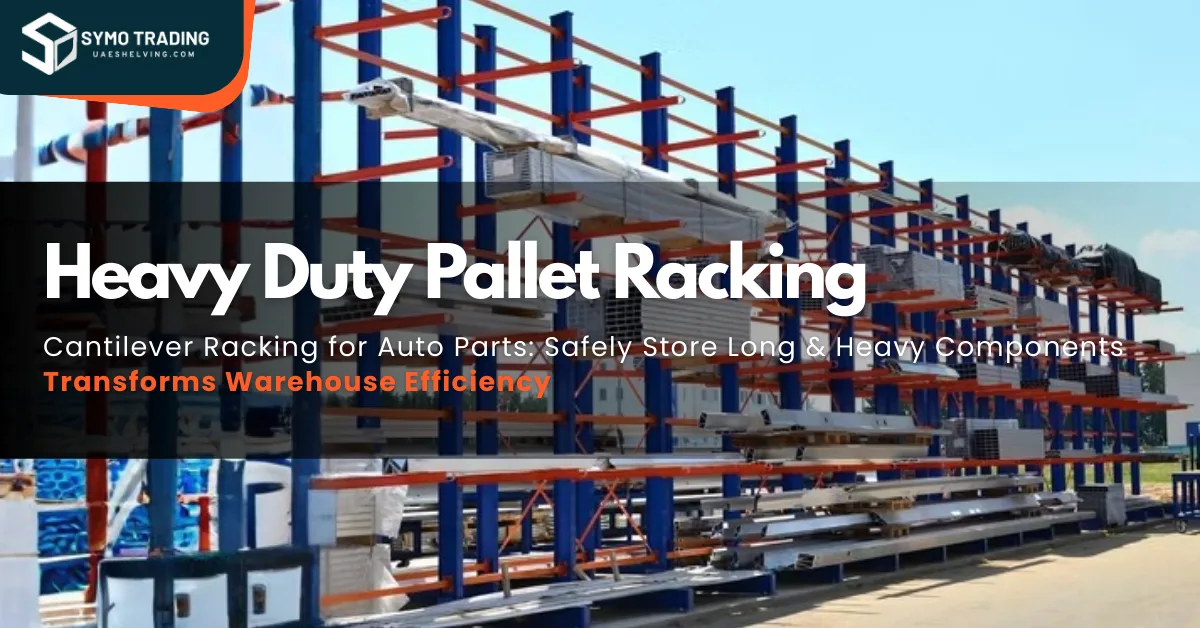 Cantilever Racking for Auto Parts: Safely Store Long & Heavy Components